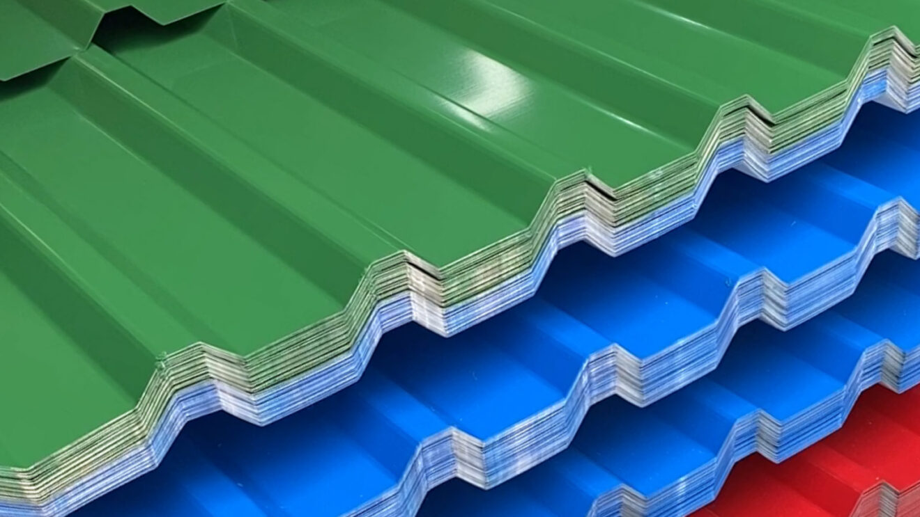 Teja Arquitectónica En Acero Galvanizado Prepintado - Tejas Trading ...